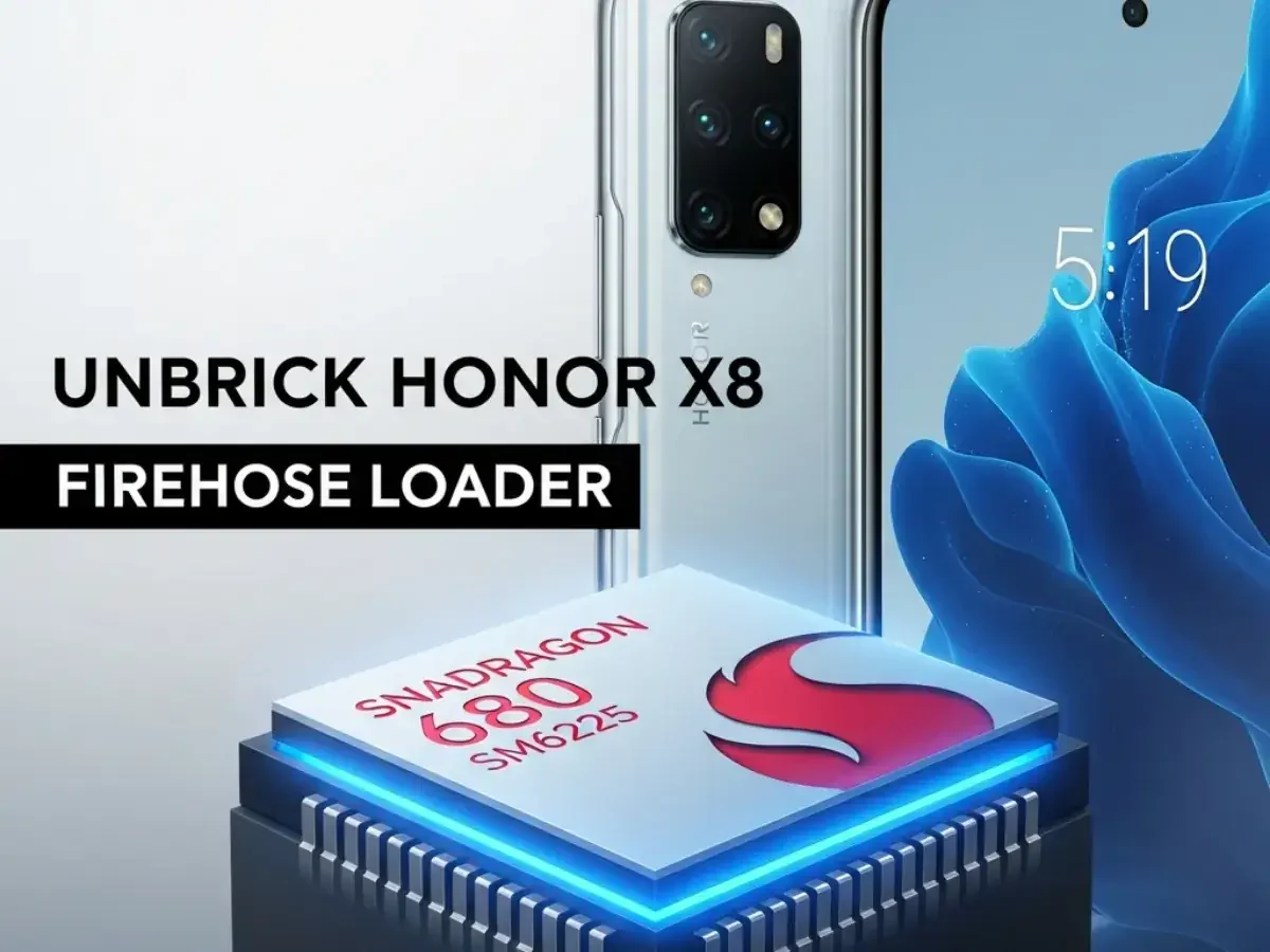 Honor X8 (TFY-LX1/LX2/LX3) Firehose Loader (SM6225) – FRP & Dead Boot ...